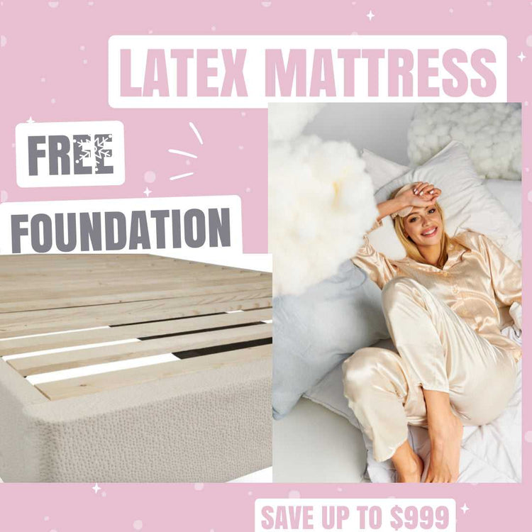 FREE FOUNDATION | with purchase of the Casuarina Organic Mattresses
